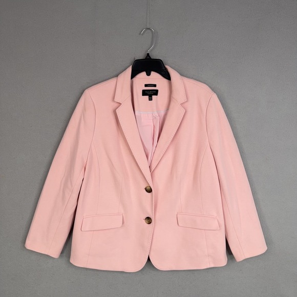 Talbots | Jackets & Coats | Talbots Blazer Womens 2wp Pink Aberdeen ...